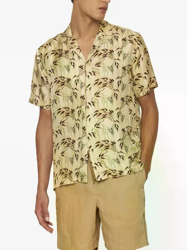 Orlebar Brown Maitan Silk Shirt - Neutrals