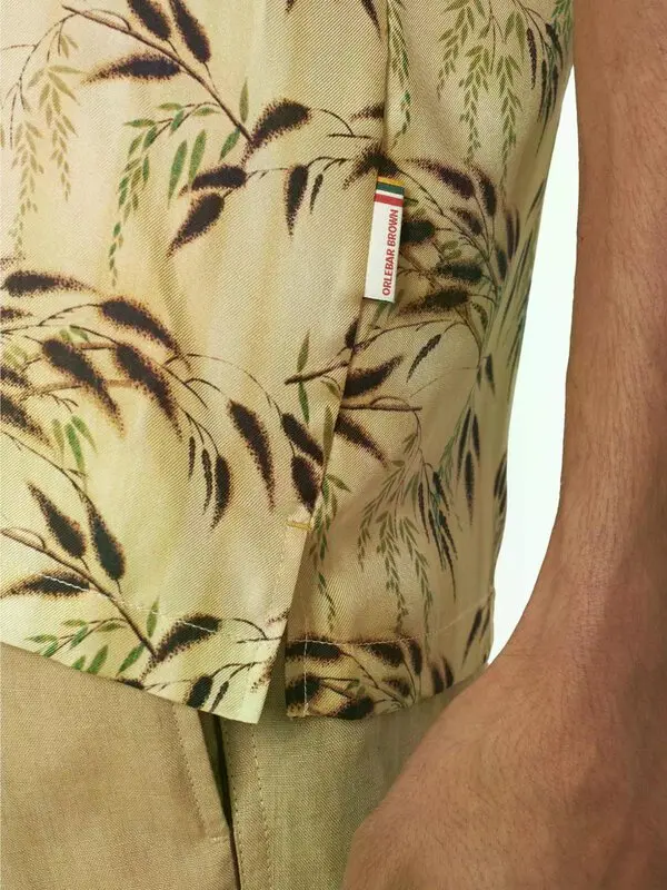 Orlebar Brown Maitan Silk Shirt - Neutrals