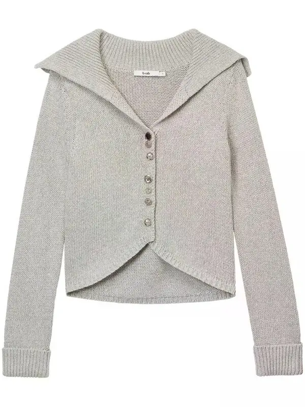 B+AB Wide-lapel Cardigan