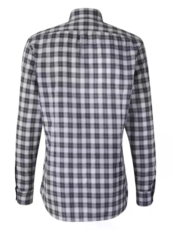 VINCENZO DI RUGGIERO Plaid-pattern Shirt