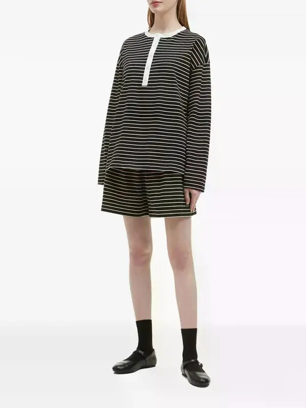 B+AB Striped Set - Black