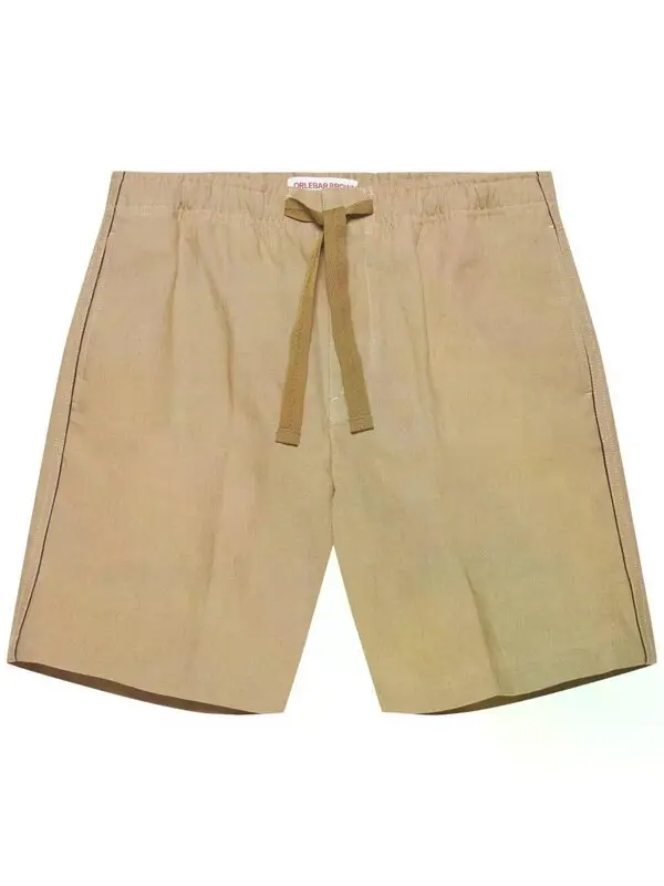 Orlebar Brown Alex Linen Shorts - Neutrals