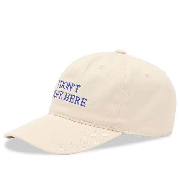 IDEA Sorry I Don't Work Here Baseball Cap - Beige/blue