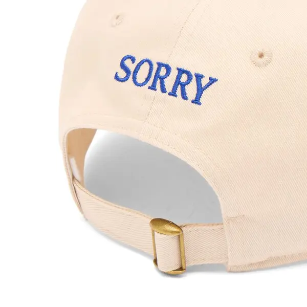 IDEA Sorry I Don't Work Here Baseball Cap - Beige/blue