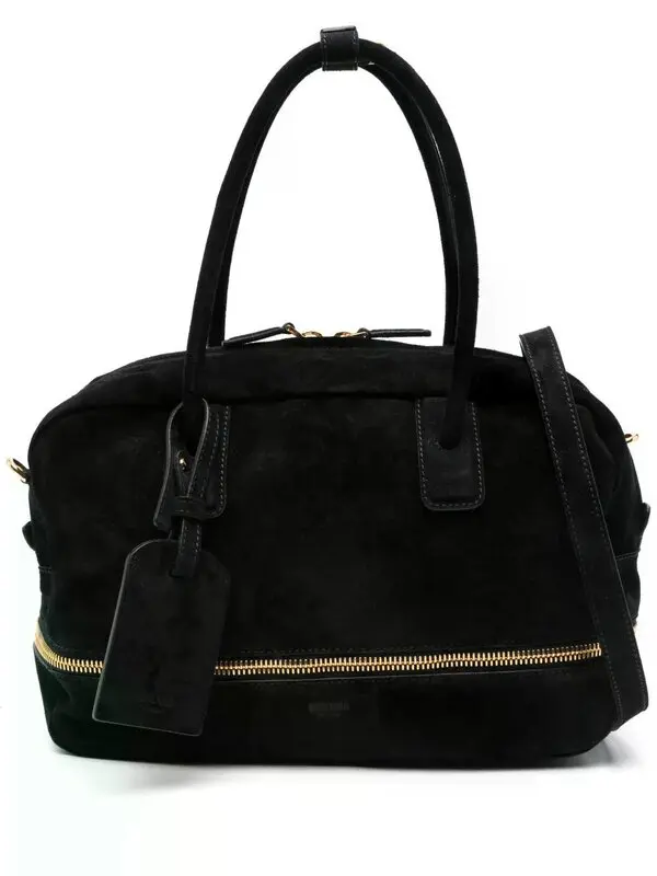 Moschino Suede Tote Bag