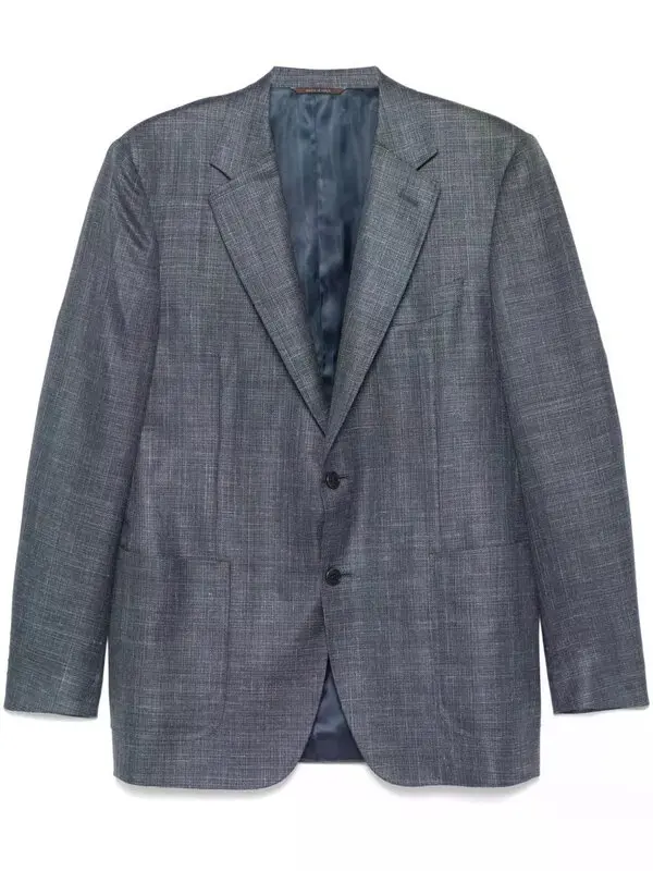Canali Slub-texture Blazer