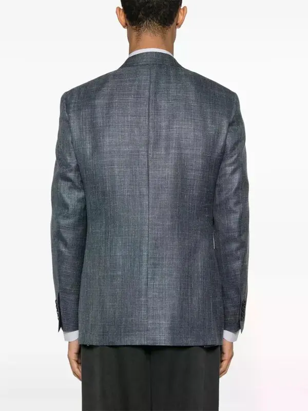 Canali Slub-texture Blazer