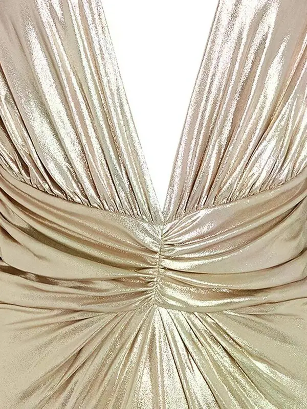 Giambattista Valli Metallic Swimsuit