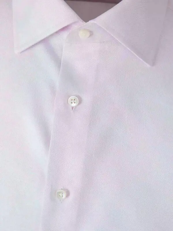 Canali Spread-collar Shirt - Pink