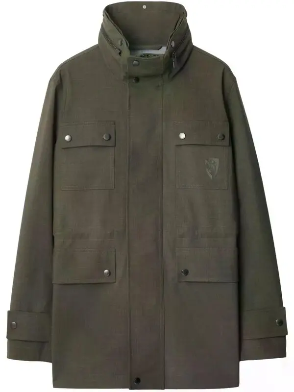 Burberry Shield-embroidered Jacket