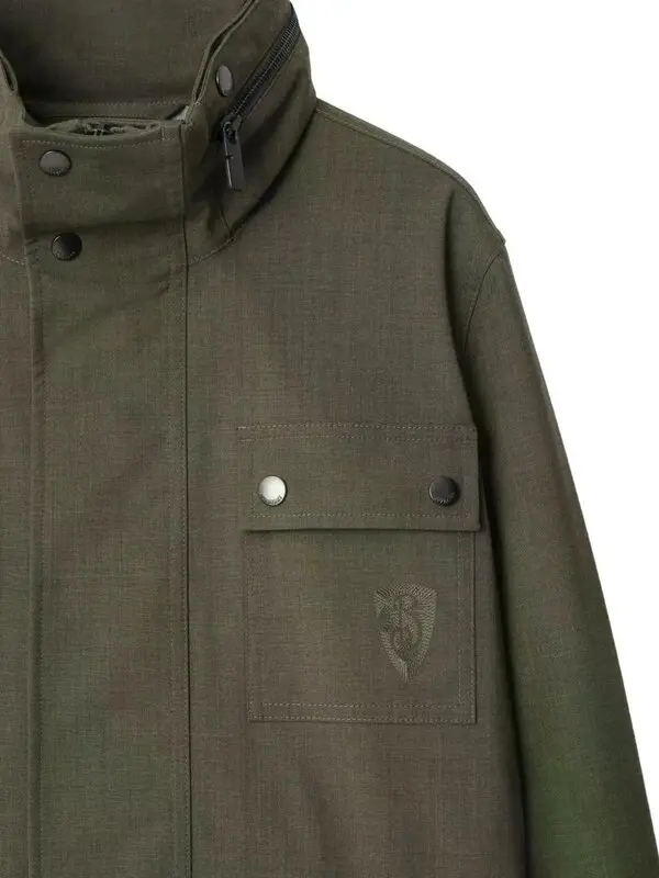 Burberry Shield-embroidered Jacket