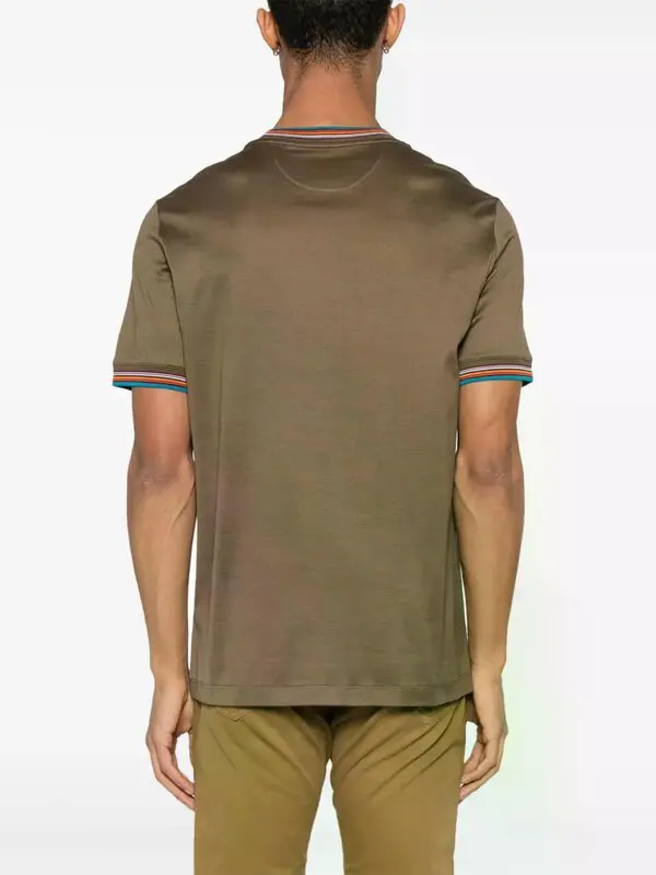 Paul Smith Signature-stripe Cotton T-shirt