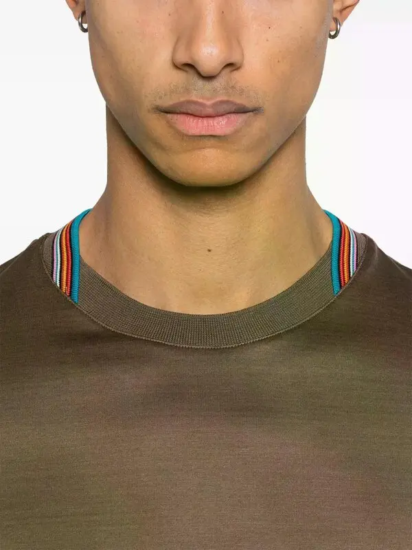 Paul Smith Signature-stripe Cotton T-shirt
