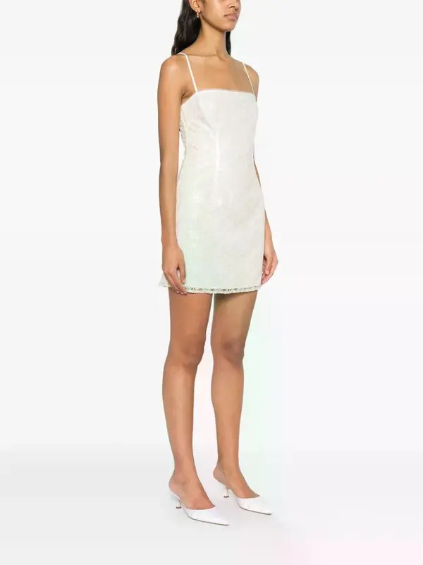 ROTATE BY BIRGER CHRISTENSEN Beaded Mini Dress