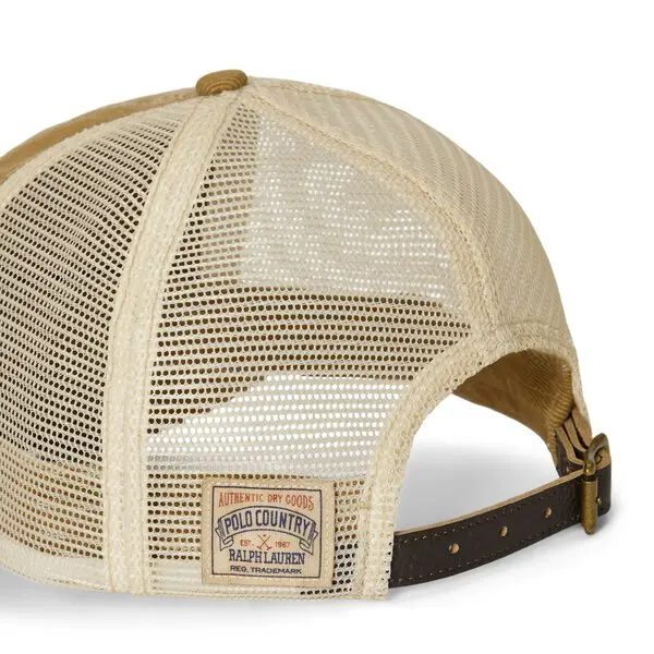 Ralph Lauren Polo Country Twill Trucker Cap