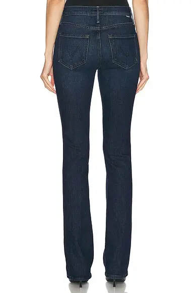 MOTHER The Mid Rise Smokin' Double Heel Jeans - Clothing Optional