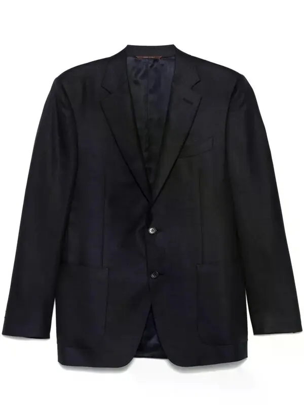 Canali Herringbone-pattern Blazer