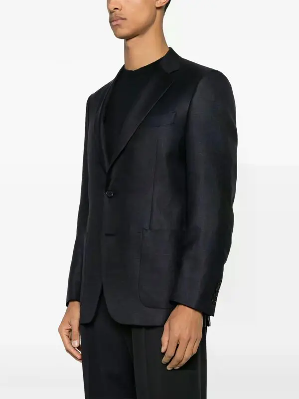 Canali Herringbone-pattern Blazer