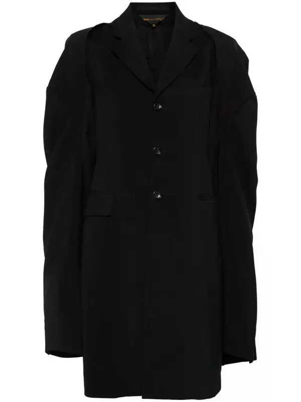 Comme Des Garçons Detachable-sleeves Coat
