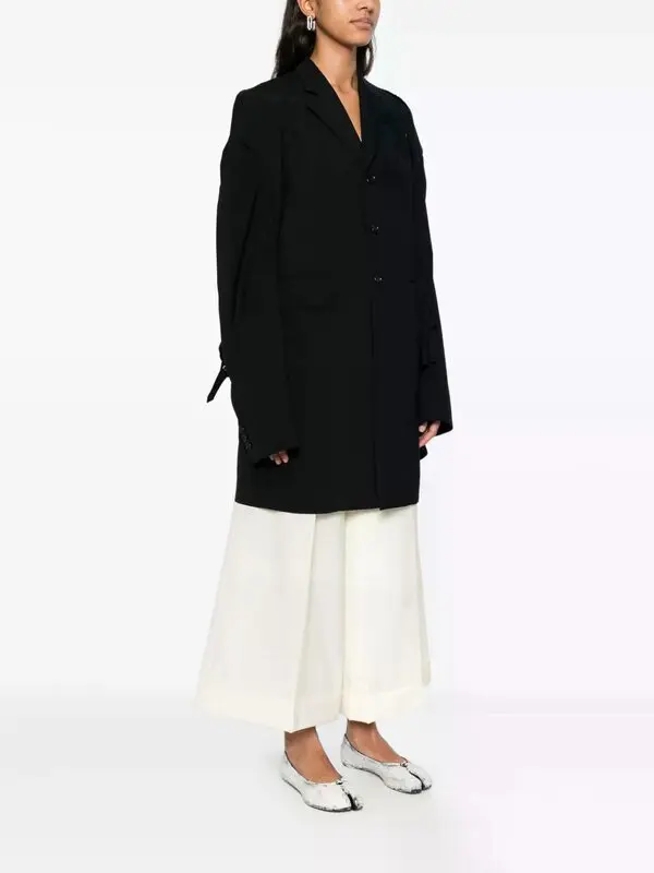 Comme Des Garçons Detachable-sleeves Coat