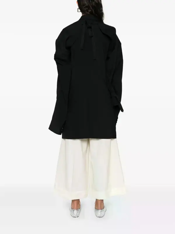 Comme Des Garçons Detachable-sleeves Coat