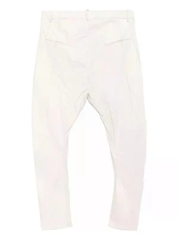 Masnada Crease-effect Trousers