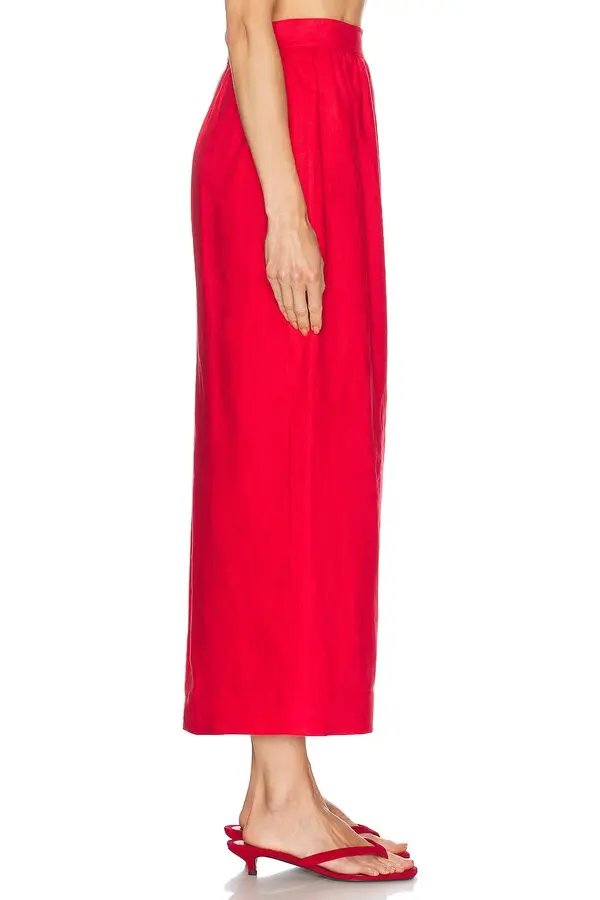 Posse Bonnie Pencil Skirt - Red