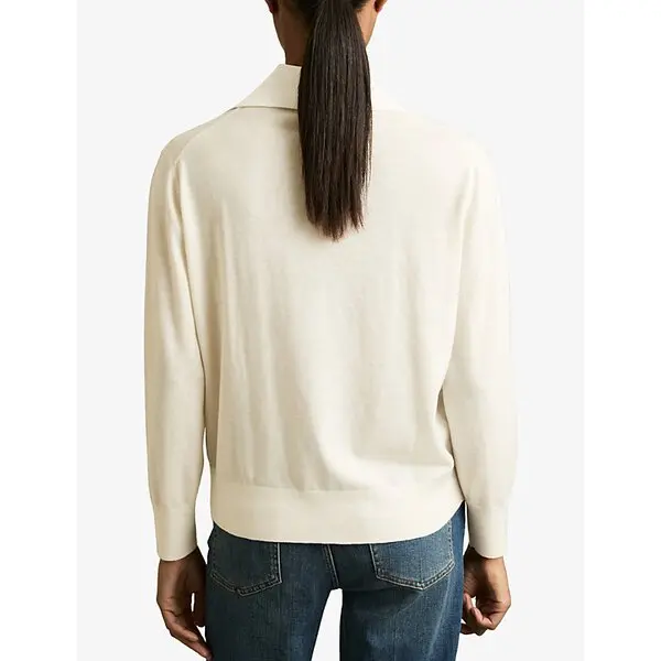 REISS Nina Wool Cricket Jumper