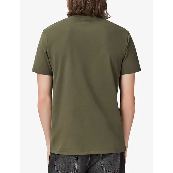 ALLSAINTS Dexter Short-sleeve Cotton-jersey T-shirt - Wild Green