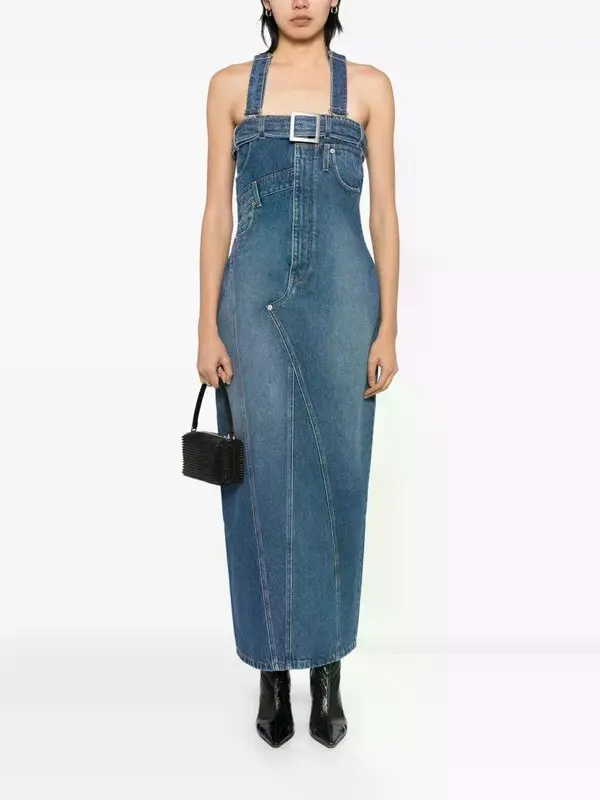 JEAN PAUL GAULTIER Denim Overall Dress