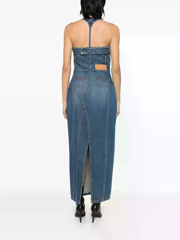 JEAN PAUL GAULTIER Denim Overall Dress