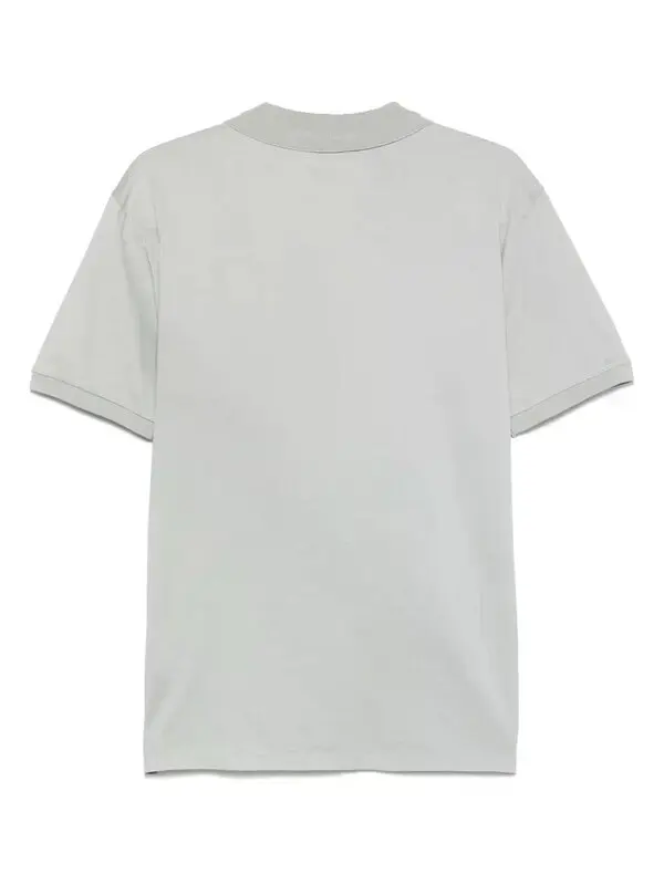 C.P. COMPANY Cotton Polo Shirt - Grey