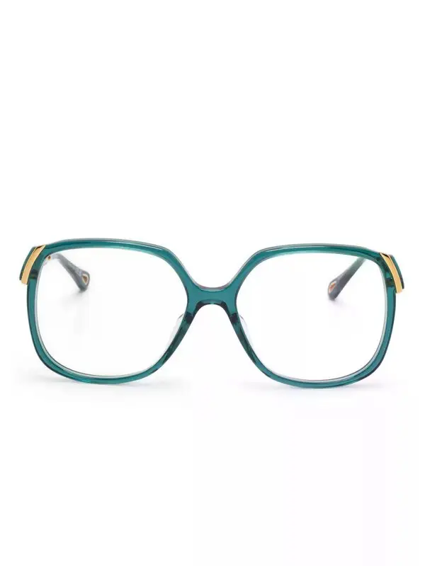 Chloé Square-frame Eyeglasses - Blue