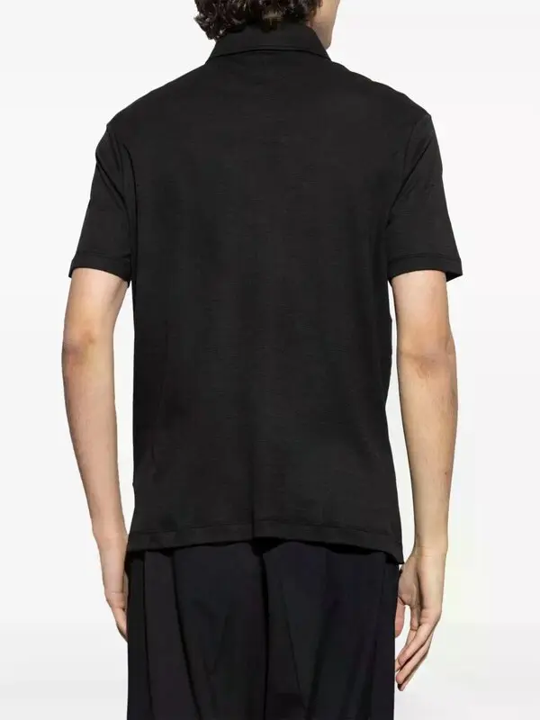 Paul & Shark Jersey Polo Shirt - Black