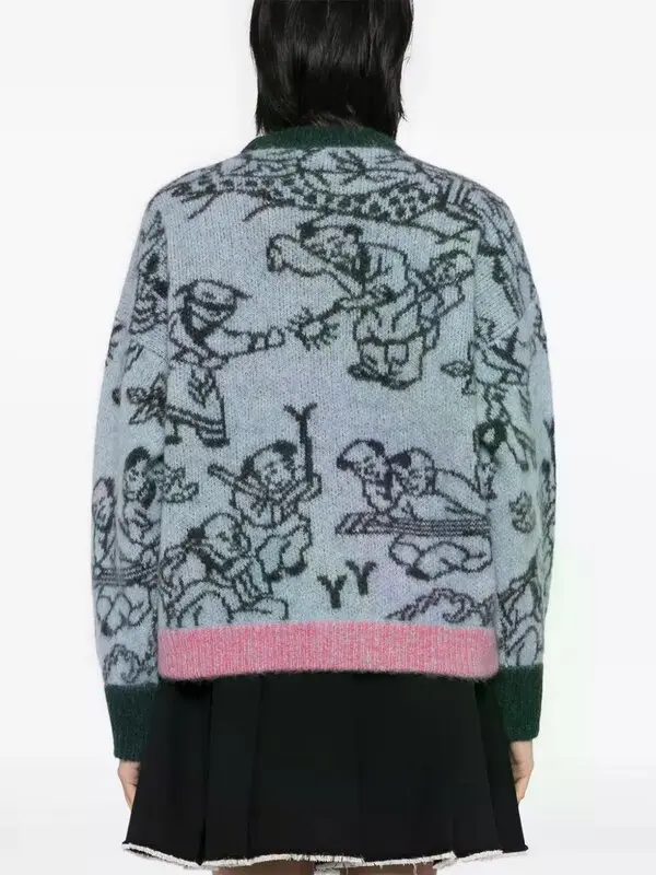 YANYAN Jacquard Sweater