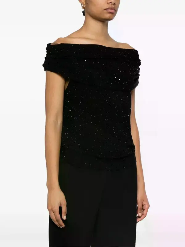 ROBERTO COLLINA Sequined Top