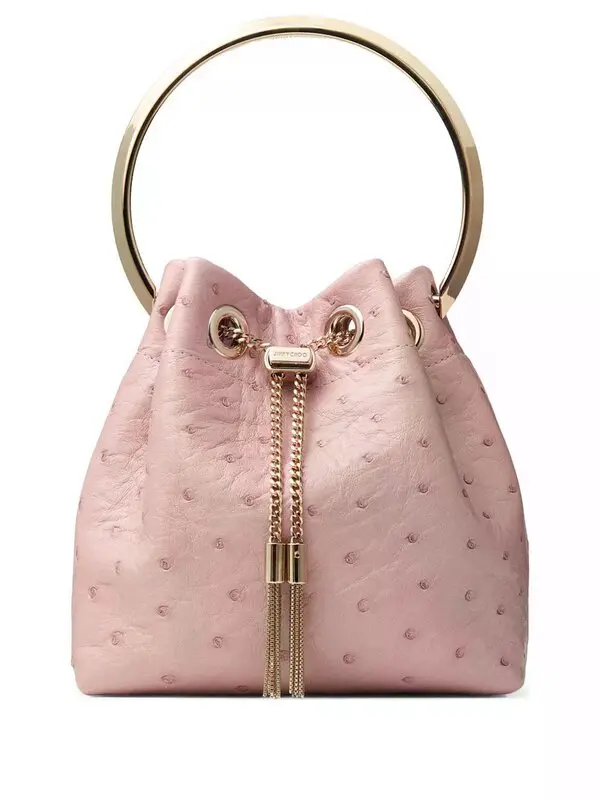 JIMMY CHOO Bon Bon Bucket Bag - Pink