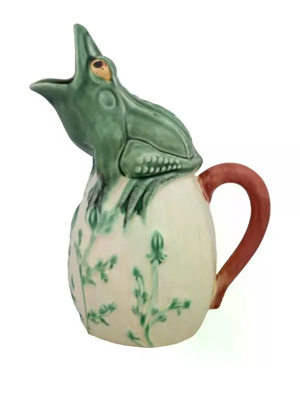 BORDALLO PINHEIRO Frog Pitcher - White