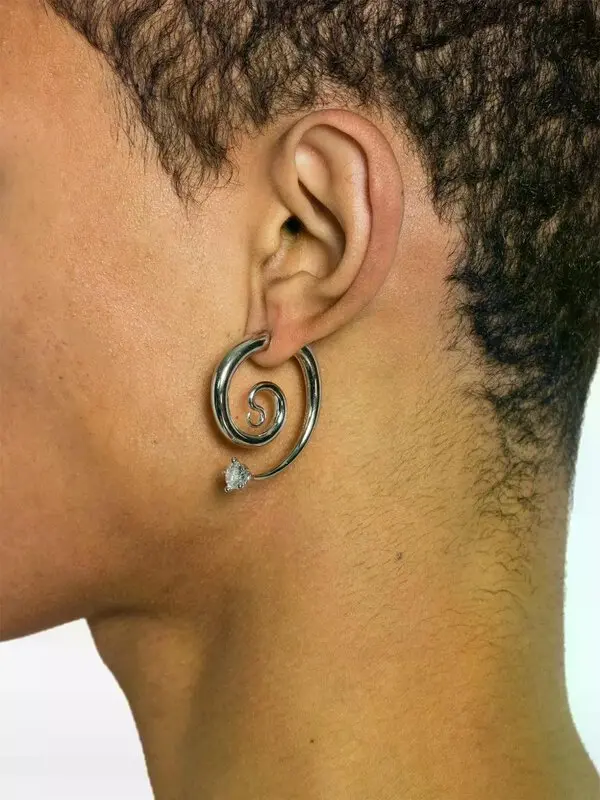 PANCONESI Diamanti Serpent Earrings