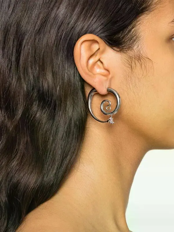 PANCONESI Diamanti Serpent Earrings