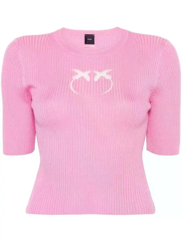 Pinko Love Birds T-shirt - Pink
