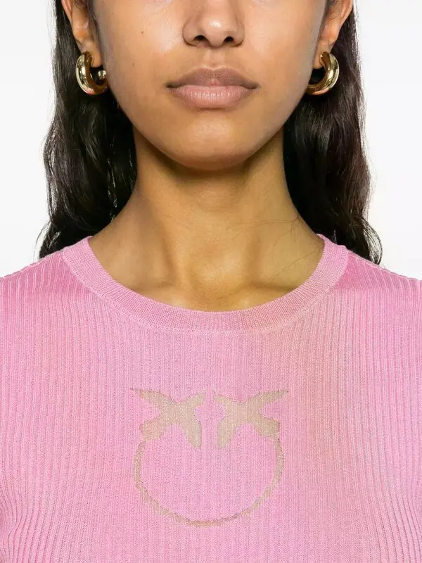 Pinko Love Birds T-shirt - Pink