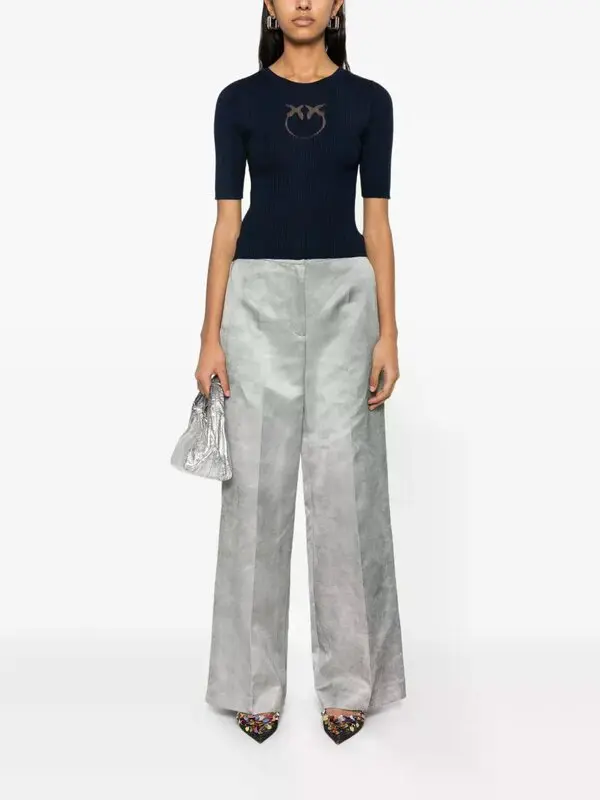 Pinko Love Birds T-shirt - Blue