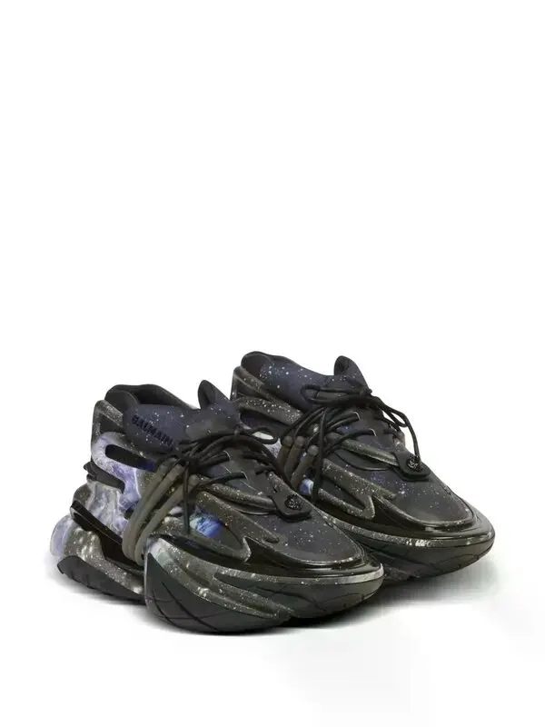 Balmain Unicorn Low-top Sneakers - Black