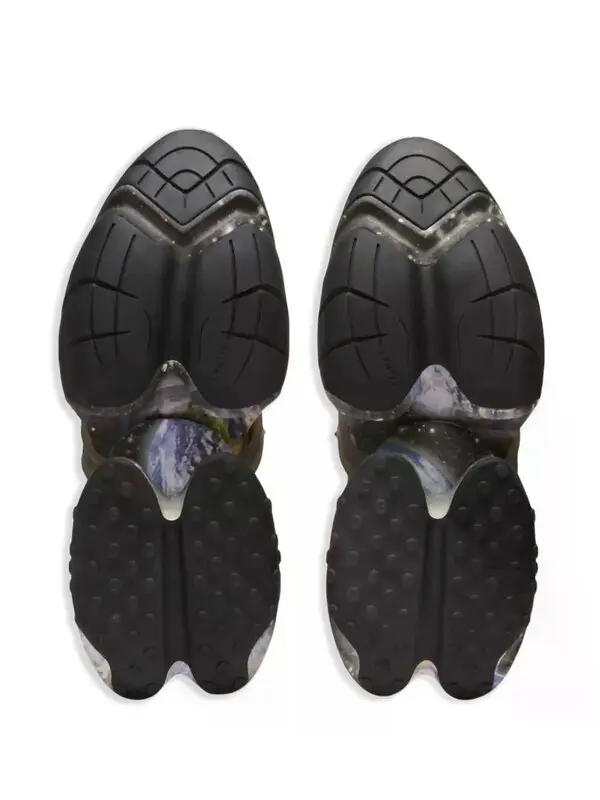 Balmain Unicorn Low-top Sneakers - Black