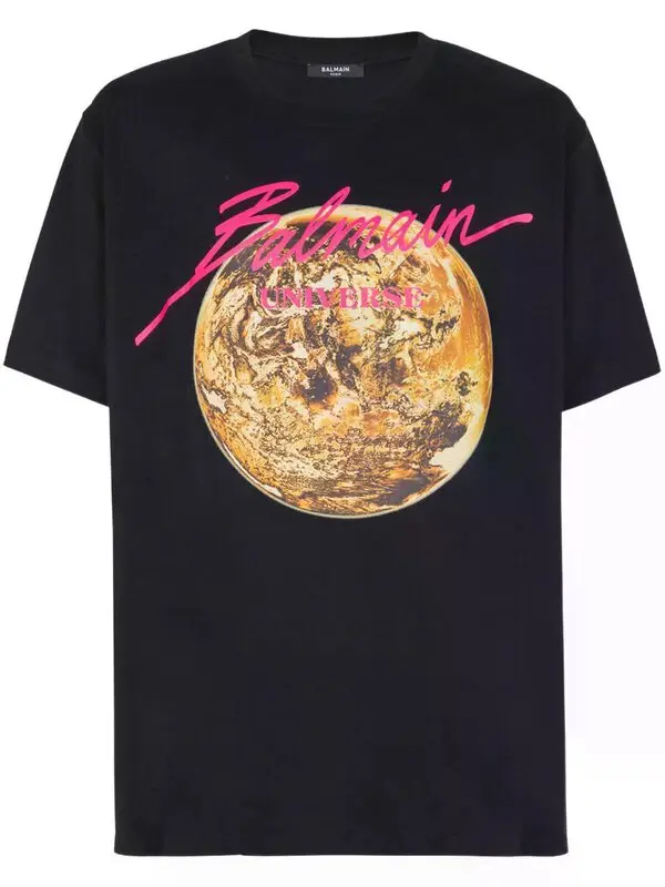 Balmain Universe & Planet T-shirt