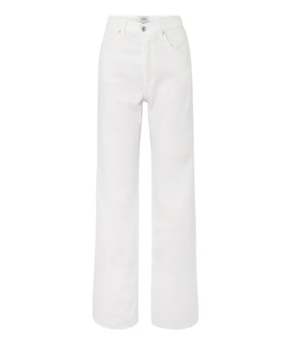 Citizens Of Humanity Annina High-rise Straight-leg Jeans - White