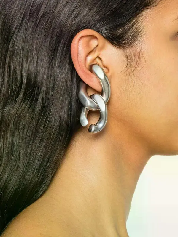 PANCONESI Catena Double Ear Cuff