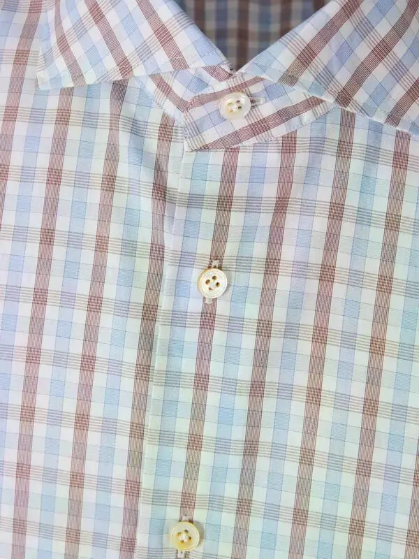 VINCENZO DI RUGGIERO Cotton Shirt - Blue