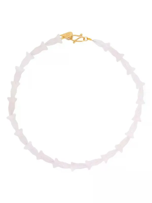 FORTE_FORTE Gemstone Necklace - Pink